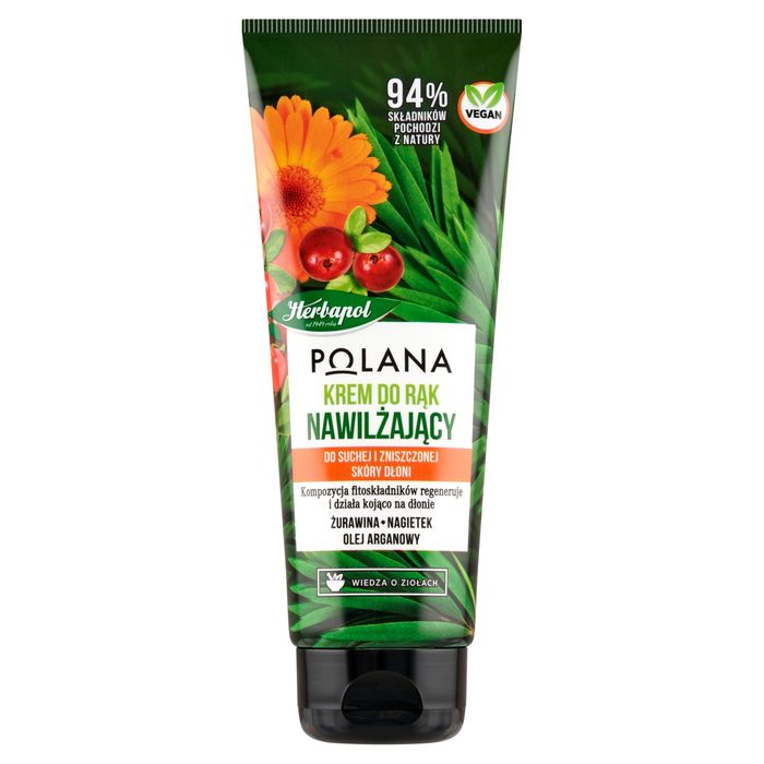 Herbapol Polana Krem do rąk nawilżający 75 ml Drogerie Natura Herbapol Polana Krem do rąk nawilżający 75 ml Drogerie Natura